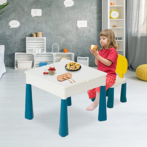 ide·o Toddler Table and Chair Set - Kid Table and Chair Set, Kids Play Table,Playroom Furniture,Kids Table with Storage