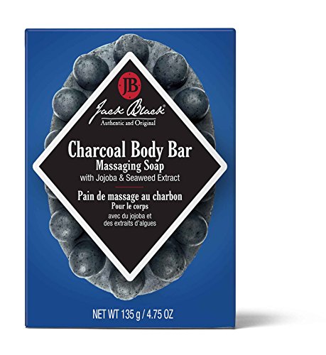 Jack Black, Charcoal Body Bar Massaging Soap, 4.75 oz