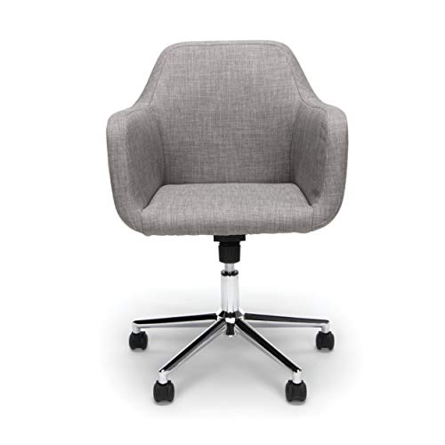 OFM ESS Collection Upholstered Home Office Desk Chair, Grey