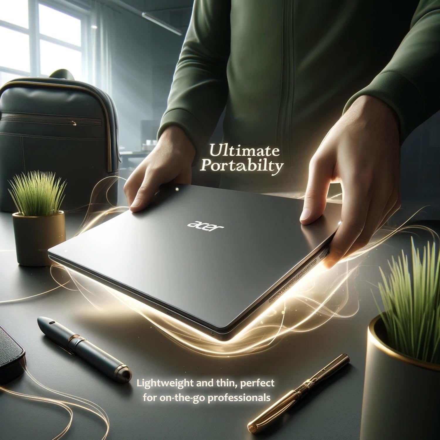 acer 2022 Aspire Thin and Light Laptop, 15.6" FHD Display, Intel Celeron Dual-Core N4500 Processor, 8GB RAM, 256GB SSD, Webcam, WiFi, HDMI, Bluetooth, Windows 11, Pure Silver + One Year Office365