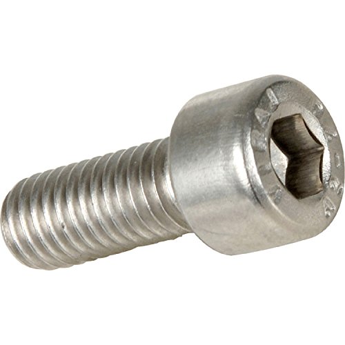 Hex Screw - Allen Screw - Socket Head Cap Screw - Stainless Steel (18-8) - #2-56 x 1/2" (Quantity: 100), Drive: Hex Socket, Head: Cylindrical