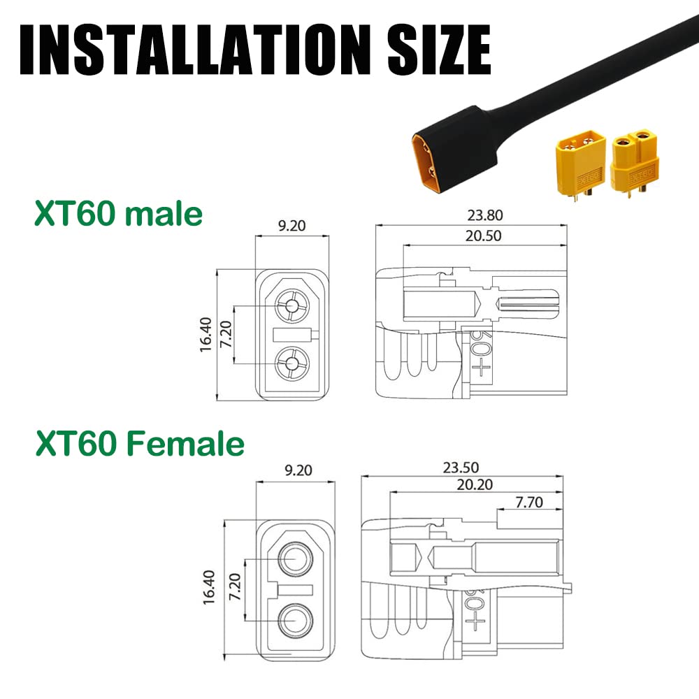84V 10A Li-ion Battery Charger Black Aluminum Case Safe and Durable Used for 20S 72V Lithium Battery Smart Charger DC Output XT60 Male Connector
