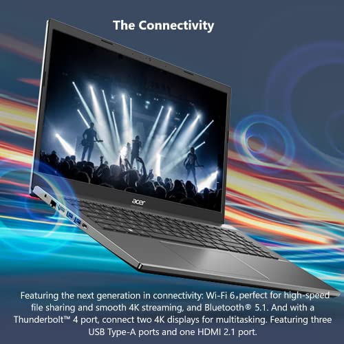 Acer Aspire 5 A517-53-5087 Laptop | 17.3" Full HD IPS Display | 12th Gen Intel Core i5-1235U | 16GB DDR4 | 512GB NVMe SSD | 802.11ax Wi-Fi 6 | Thunderbolt 4 | Fingerprint Reader | Backlit Keyboard