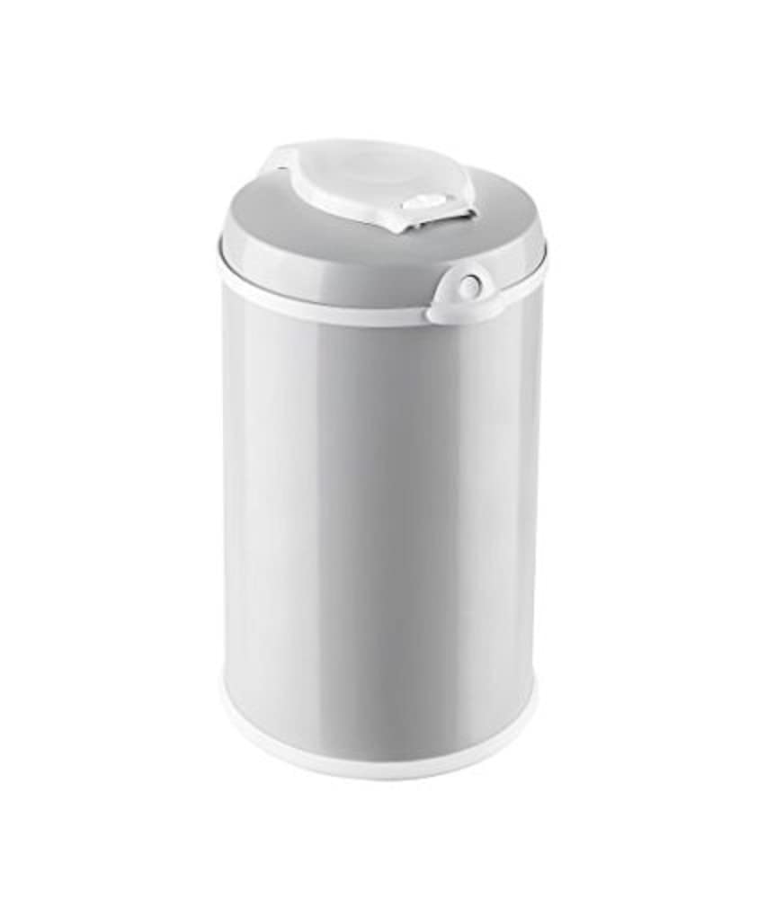 Bubula JR Steel Diaper Pail, Grey