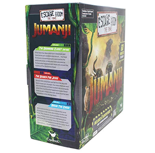 Cardinal Games Jumanji Escape Room Game, Multicolor