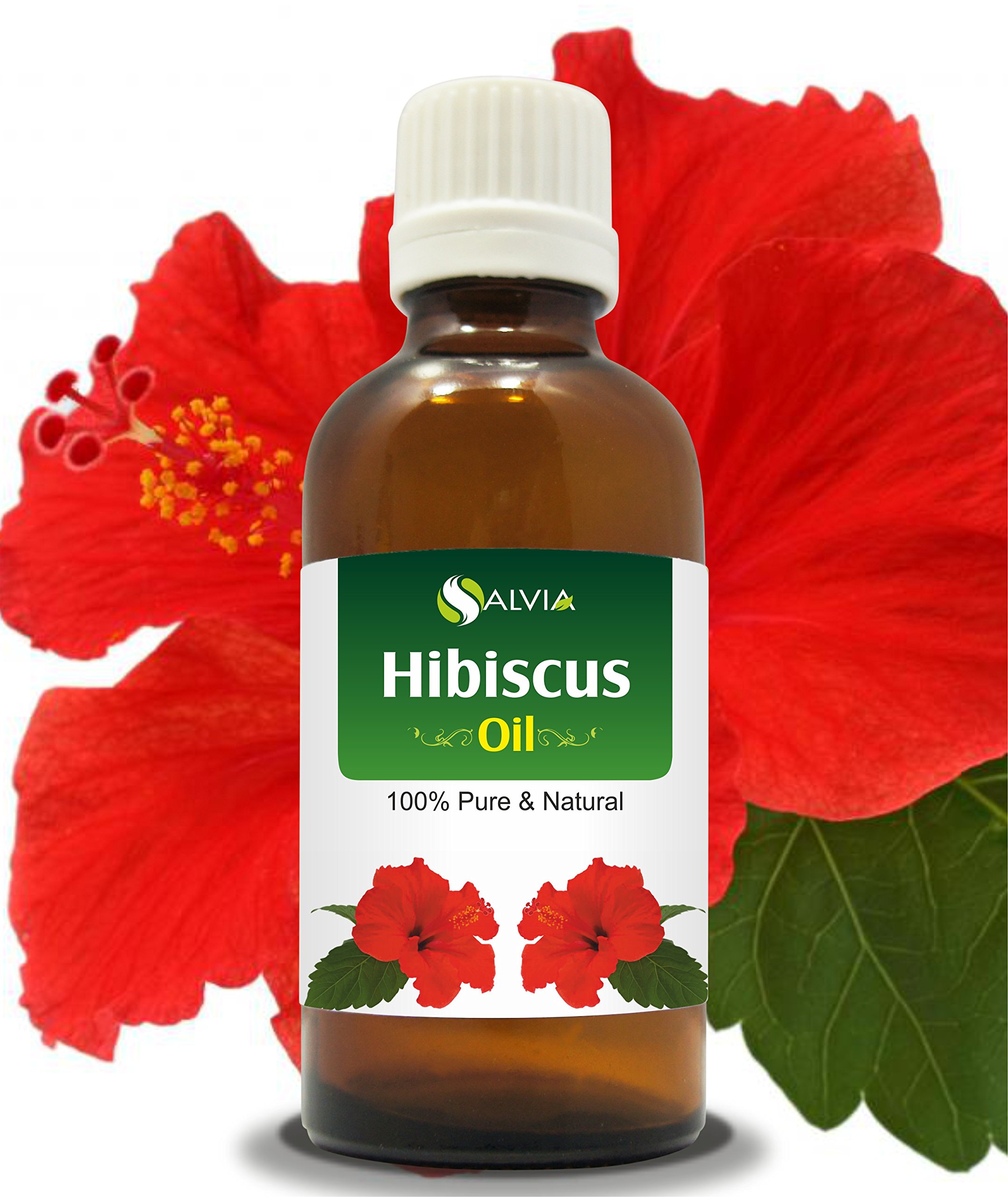 Hibiscus (Hibiscus Sabdariffa L) Essential Oil 100% Pure Uncut Undiluted Cold Pressed Herbal Premium Aromatherapy Oil 50ML