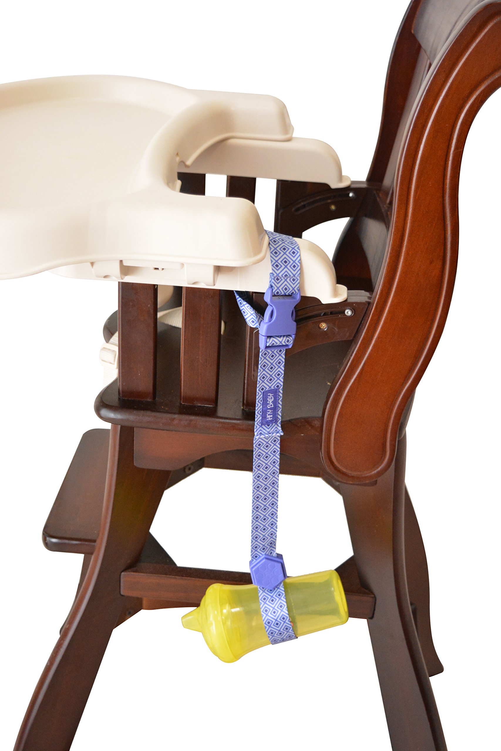 Sippy Cup Straps for Baby Bottle Toy Leash Stroller High Chair Strap Boys Girls (Blue)