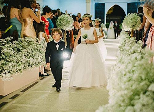 Bringsine Baby Breath Gypsophila Deco White Colour Artificial Flowers for Wedding 40 Pieces/lot