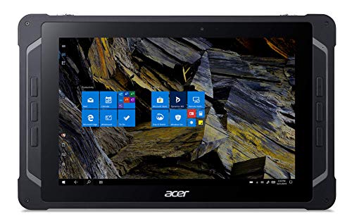 Acer Enduro T1 ET110-31W-C2KN Rugged Tablet, 10.1" WXGA IPS Touch, Intel Celeron N3450, 4GB LPDDR4, 64GB eMMC, WiFi-5, Front 2MP Webcam, Rear 5MP Webcam, Portfolio Keyboard, Windows 10 Professional