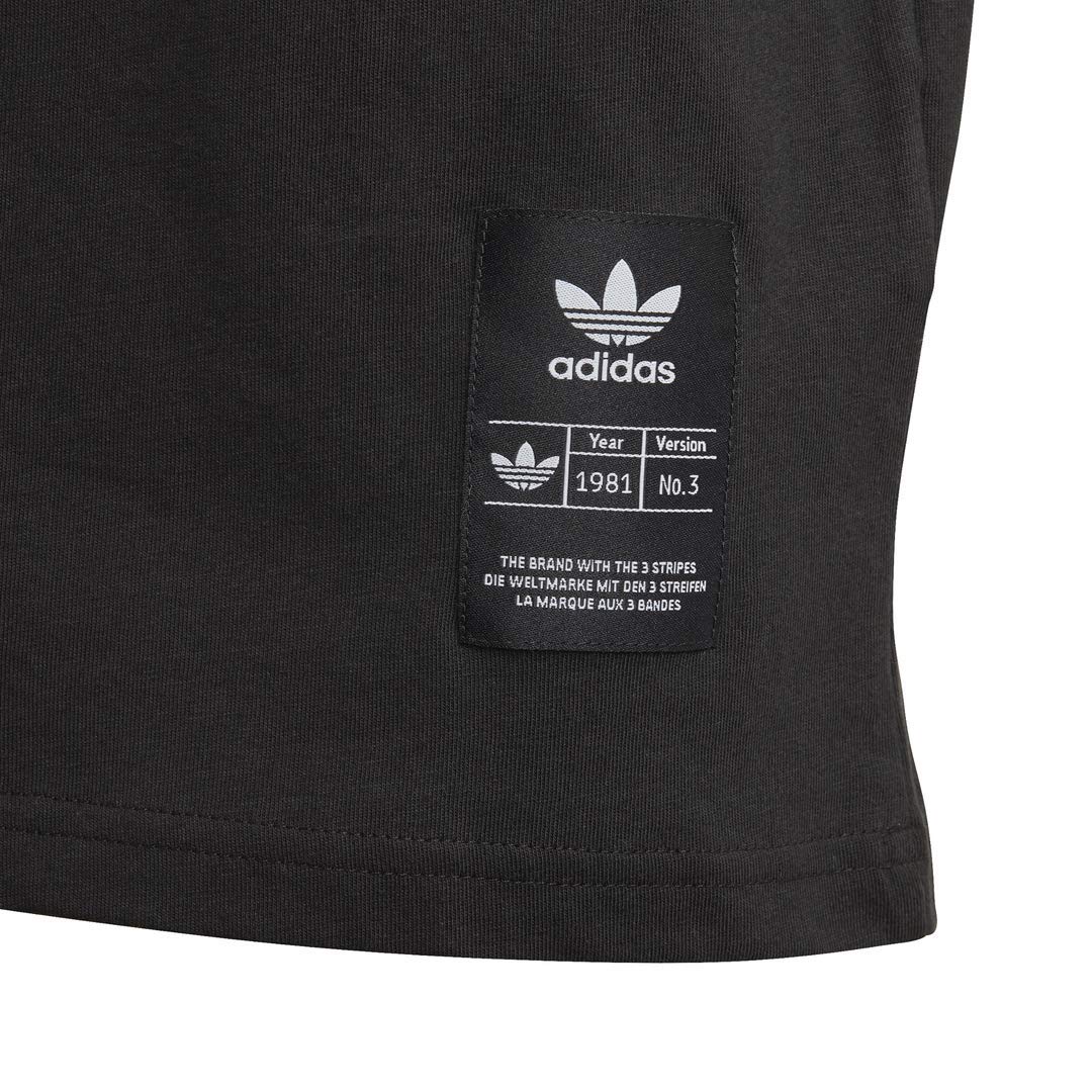 adidas Originals Kids Unisex Tee History Black Small