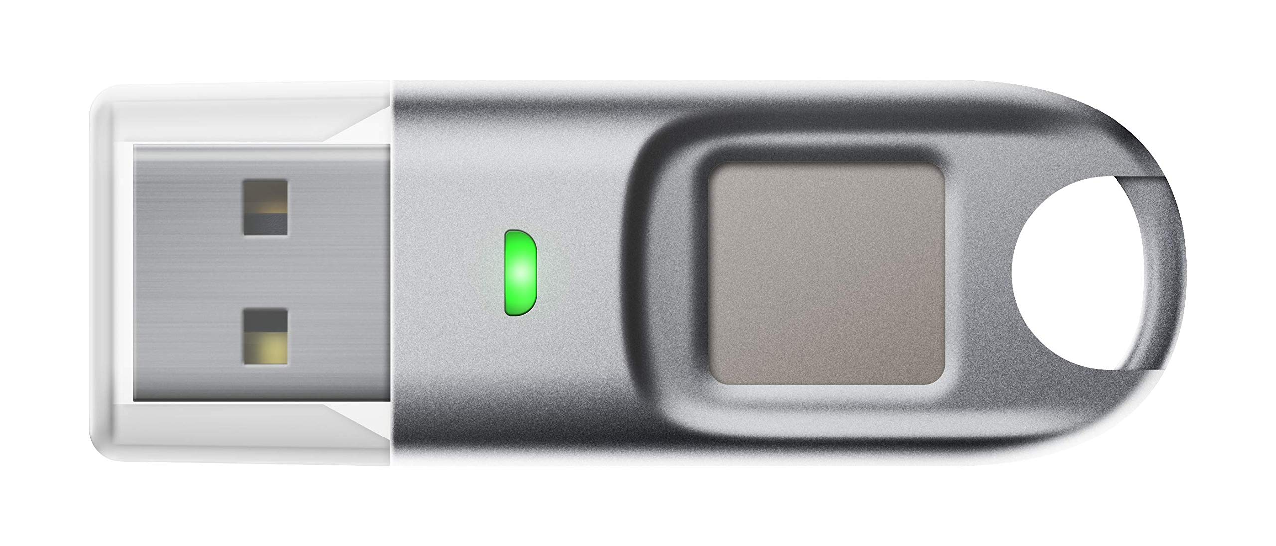 FEITIAN BioPass K27 USB Security Key - Two Factor Authenticator - USB-A with FIDO U2F + FIDO2 - Biometric Fingerprinting - Help Prevent Account Takeovers with Multi-Factor Authentication
