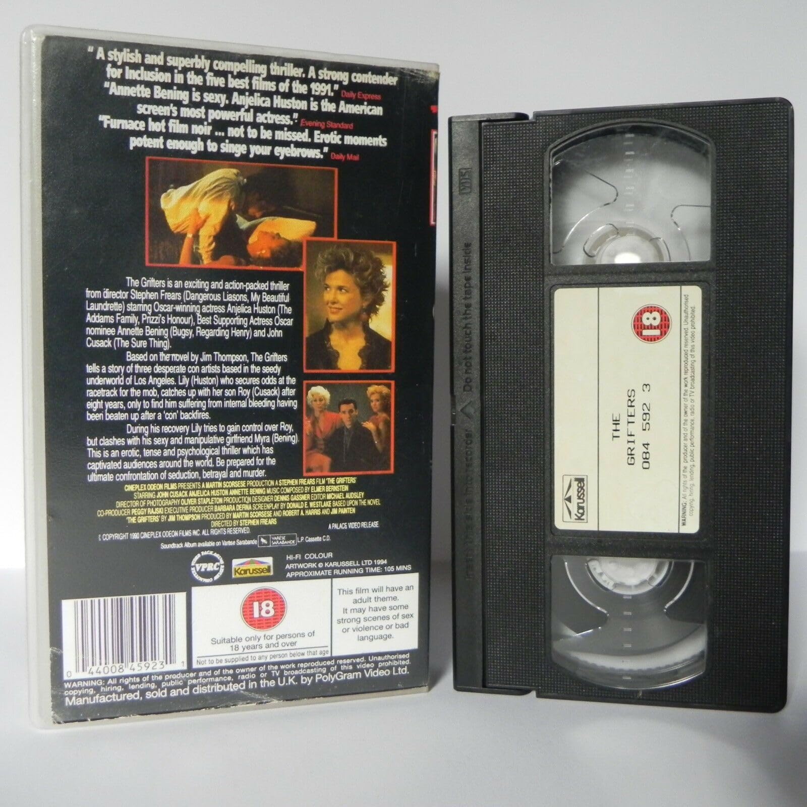 Grifters [VHS] [Import allemand]