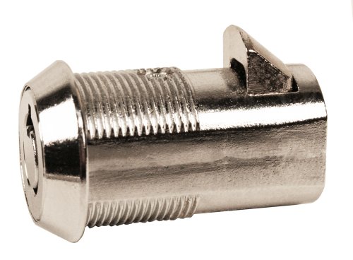 FJM Security 2537B-KA Keyed Alike Slam Lock with Chrome Finish, Keyed Alike
