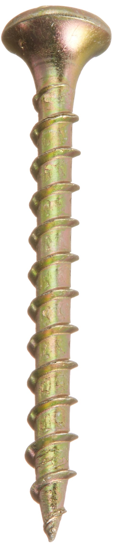 Grip Rite, 1-5/8" 158GS5 5 lb Number-2 Phillips Gold Screws for General Construction, Color