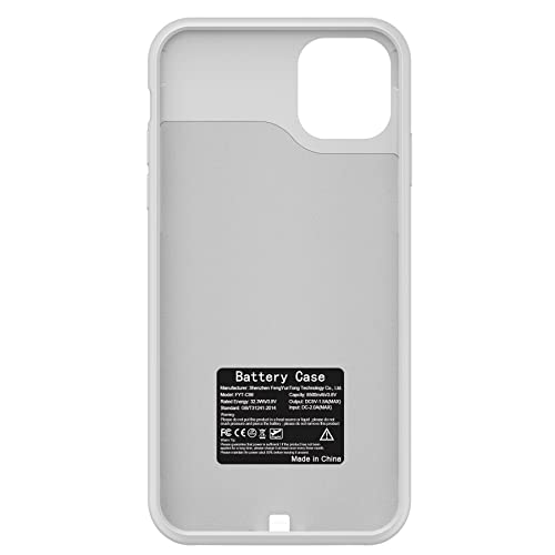 Battery Case for iPhone 12 Pro Max, Upgraded 8500mAh Portable Battery Pack Rechargeable Charger Case Compatible with iPhone 12 Pro Max (6.7 inch) External Battery Charging Case Support Carplay (Pink)