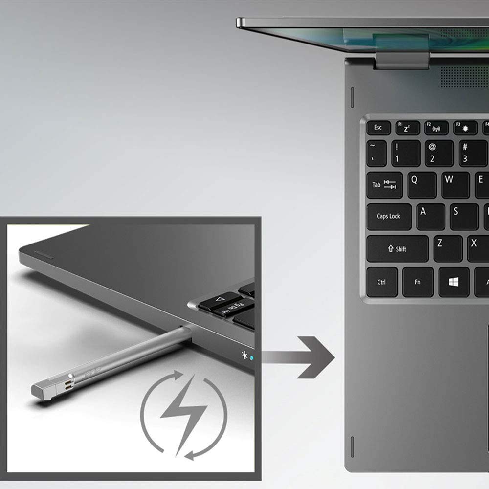 Acer Spin 5 Laptop, Intel i7-1065G7, 3:2 13.5" 2K IPS 2-in-1 Touch Display, Wi-Fi 6, Two Thunderbolt 3, Webcam, Long Battery: 15hr, Active Stylus, W/ Accessories (16GB RAM | 1TB PCIe SSD)