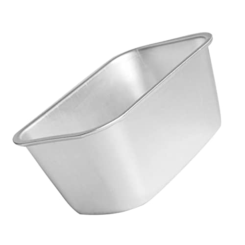 Cabilock 1pc Toast Mold Cheesecake Mini Baking Pans Burger Mold Bread Baking Tin Oven Rectangular Bread Toasting Molds Bread Baking Mold Kitchen Supplies Silver Household Aluminum Alloy Set