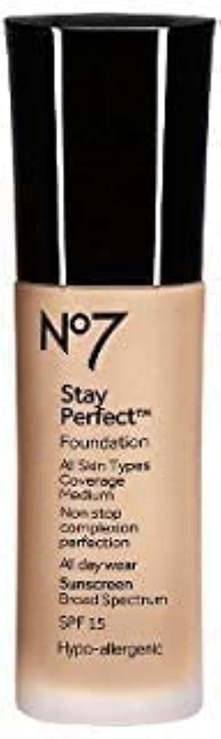 No7174; Stay Perfect Foundation SPF 15 Warm Ivory - 1oz Warm Ivory