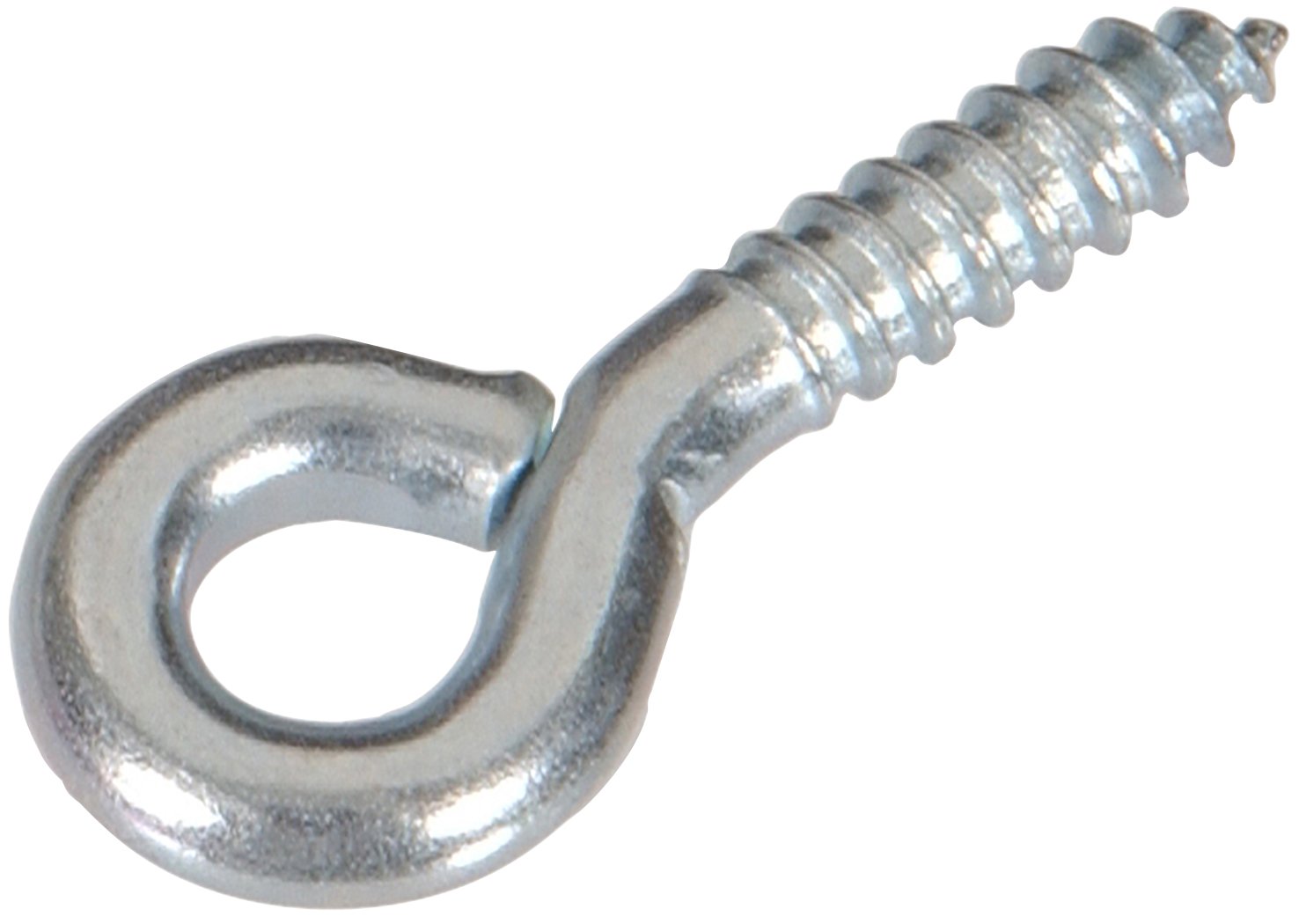 Hillman 978216-1/2 x 1/2-Inch Screw Eye, 60-Pack, zinc