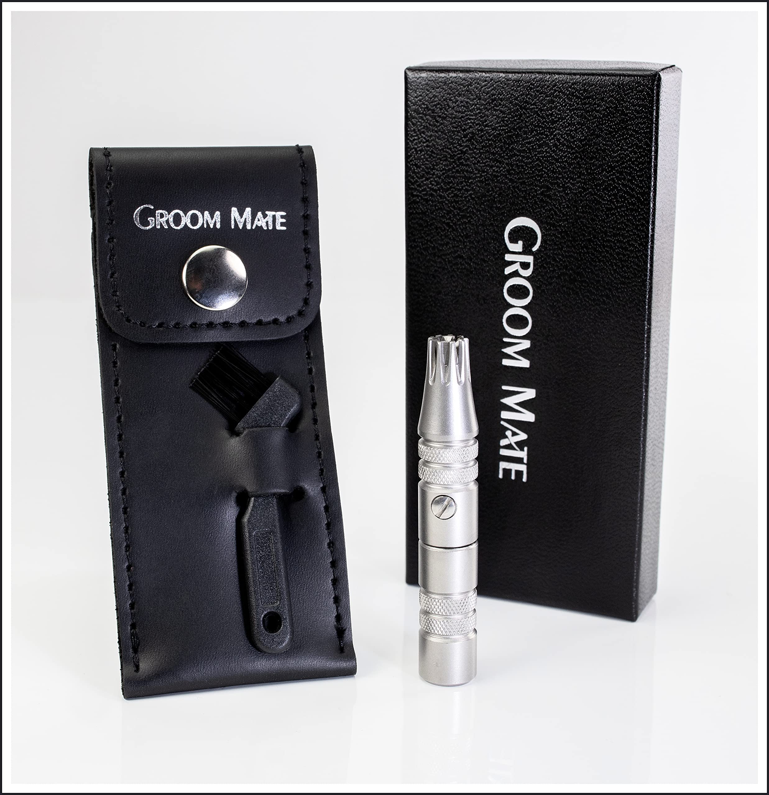 Groom Mate Platinum XL Plus Nose & Ear Hair Trimmer - Made in USA