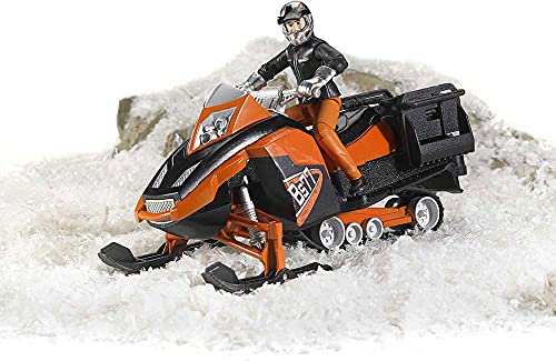 Bruder Snowmobile with Driver & Accessories