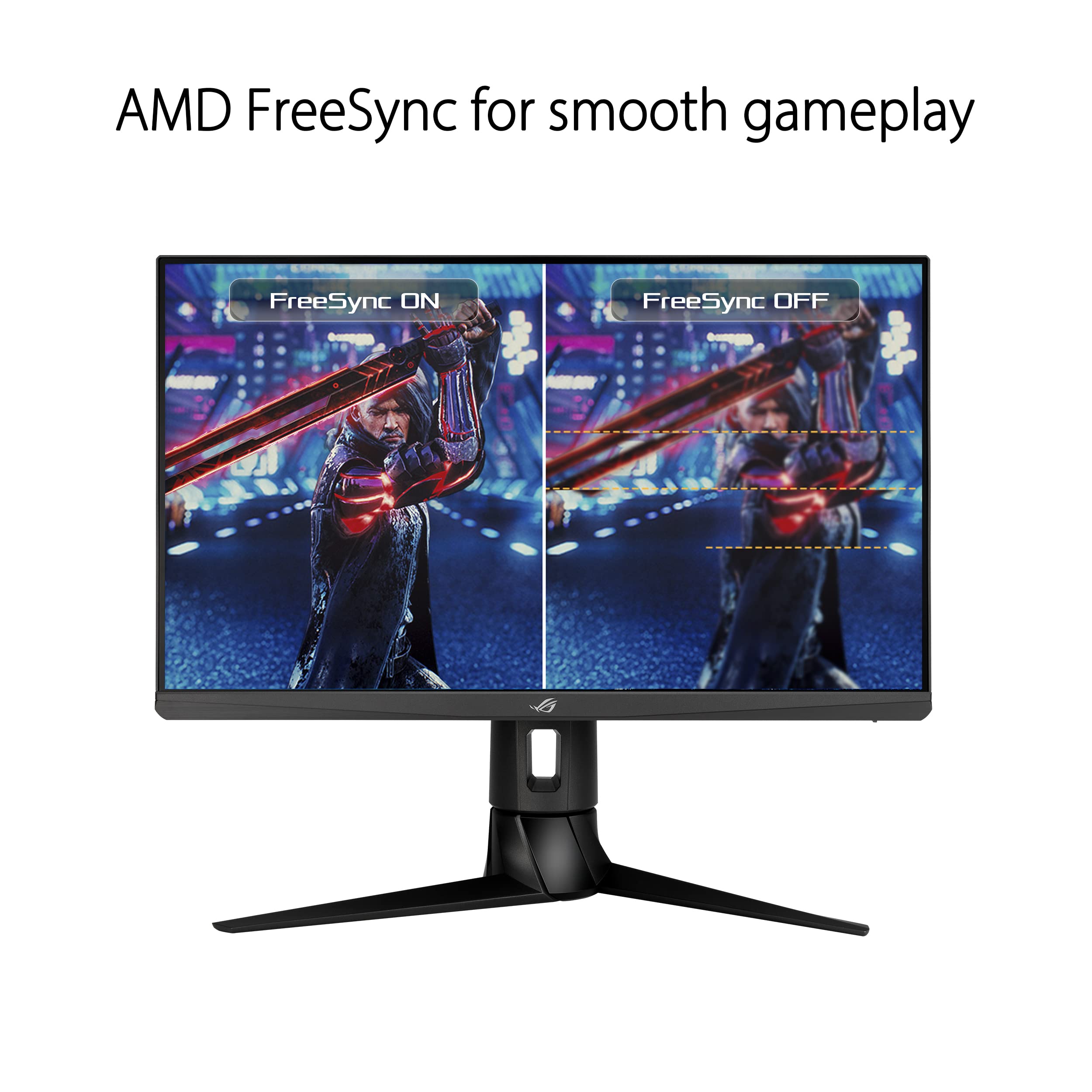 ASUS ROG Strix 23.8” 1080P HDR Gaming Monitor (XG249CM)(Renewed)