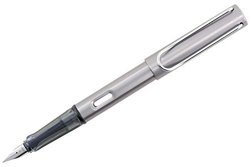 Lamy AL-Star Fountain Pen (26M) Graphite & 5 Black Ink Cartridges