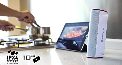 Creative Sound Blaster Free Multifunction Portable Bluetooth Speaker, Built-In MP3 Player with MicroSD (White)