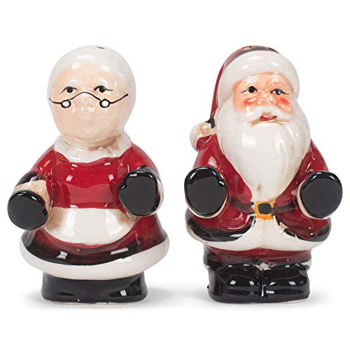 Mr & Mrs Claus Salt and Pepper Shakers Standard
