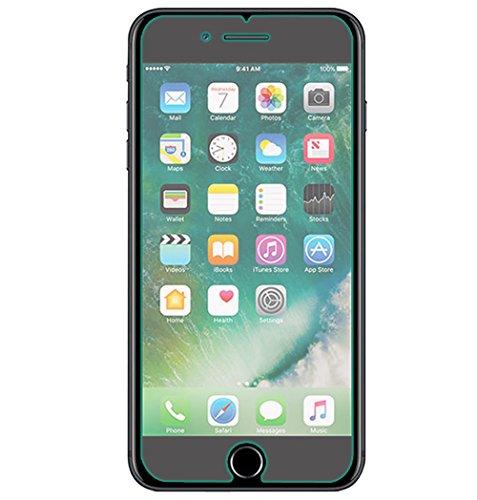 Mr.Shield [3-Pack] Designed For iPhone 7 Plus / iPhone 8 Plus [Tempered Glass] Screen Protector [0.3mm Ultra Thin 9H Hardness 2.5D Round Edge]