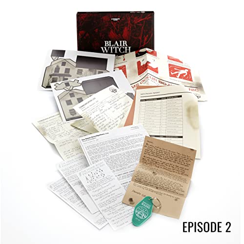 Hunt A Killer: Blair Witch Season 2, Complete Box Set of 6 Episodes, Murder Mystery Game, Unsolved Case, Decode Ciphers, Solve Cryptic Puzzles - Best Played if Season 1 Completed
