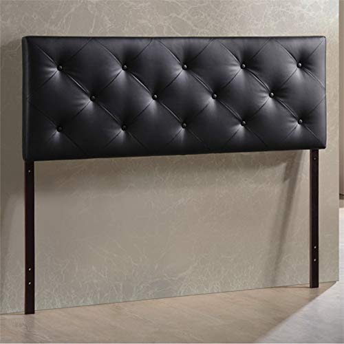 Baxton Studio Bedford Headboard, Black, Full