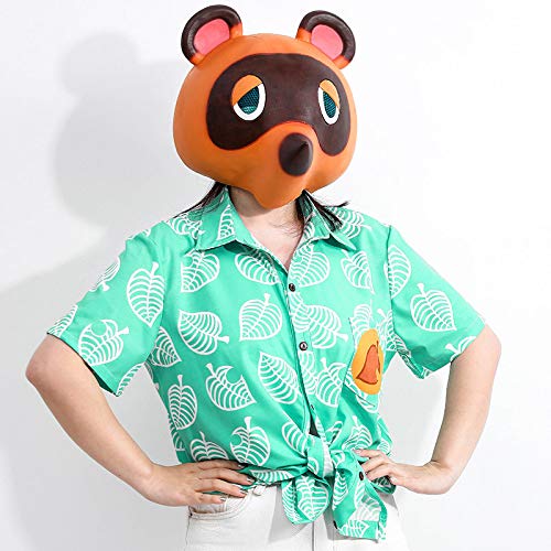 Animal Bear Cosplay Mask Raccoon Costume Halloween Party Props