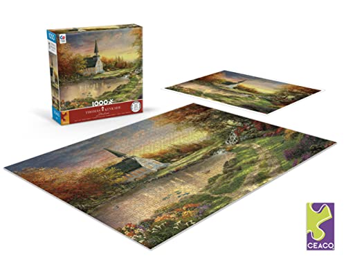 Ceaco - Thomas Kinkade - Chapel of Reflection - 1000 Piece Jigsaw Puzzle