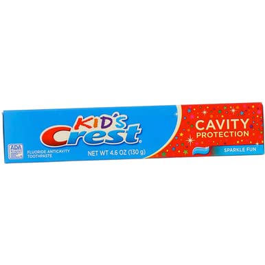 Crest Kids Tube Size 4.6z Crest Kids Sparkle Fun Cavity Protection Toothpaste (Pack of 3)