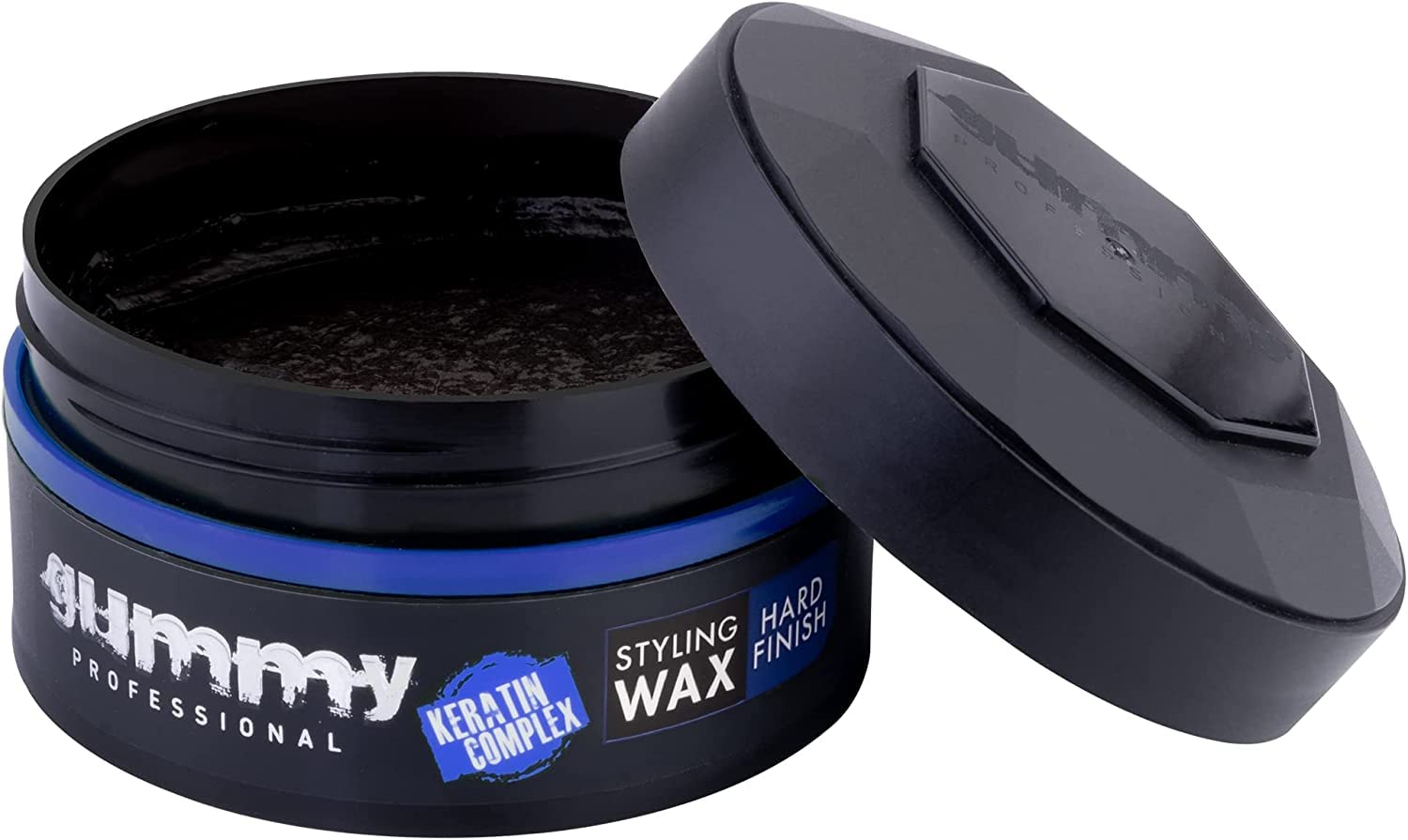 Gummy Hard Finish Hair Styling Wax 150ml - 5.07 Fl Oz (Pack of 1) Hard Finish