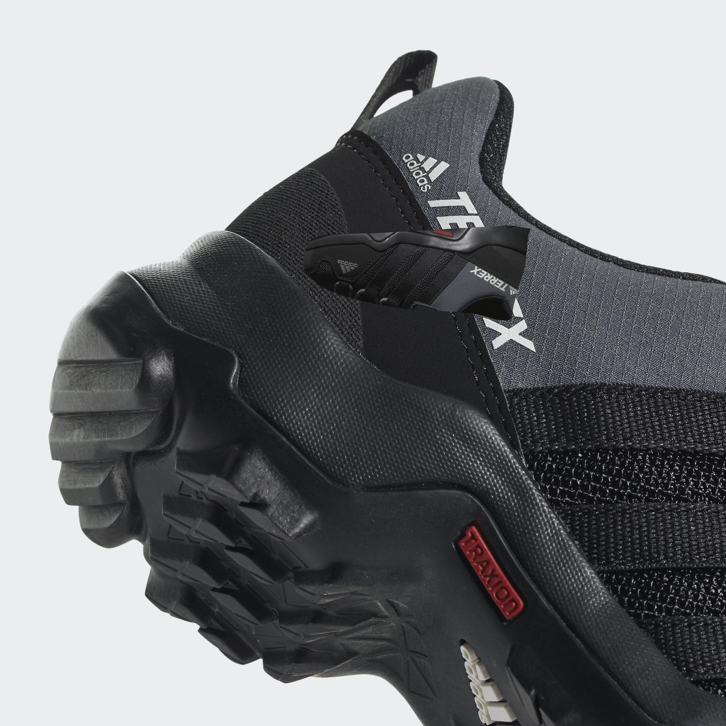 adidas Outdoor Unisex-Child Terrex AX2R CF Hiking Boot, Black/Black/Onix, 12.5K Child US Little Kid