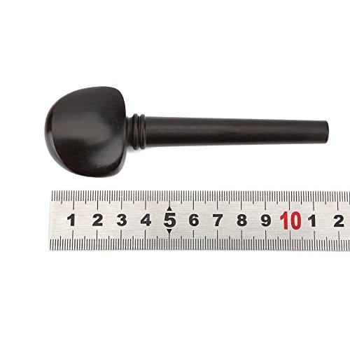 Cello Tuning Peg, 4pcs Ebony Wood Cello Peg 4/4 Cello Musical Instruments Accessories