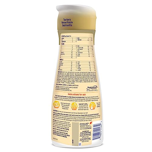 Enfamil Nutramigen Liquid Infant Formula, Hypoallergenic and Lactose Free Formula, Fast Relief from Severe Crying and Colic, DHA for Brain Support, Ready to Use Bottle, 32 Fl Oz, Pack of 6