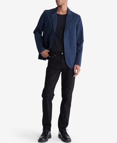 Calvin Klein Men's Straight High Stretch Jeans, Ck Classic Black, 38W x 30L