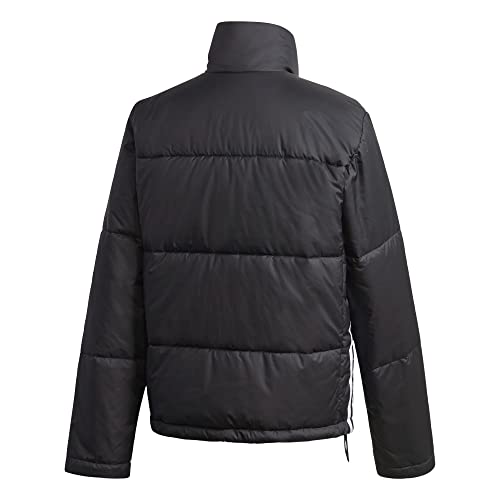 adidas Short Puffer Womens Track Jackets Size M, Color: Black/Black