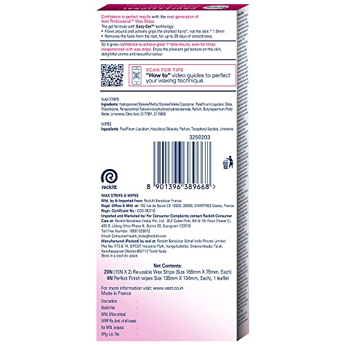 Veet Full Body Waxing Kit for Normal Skin,