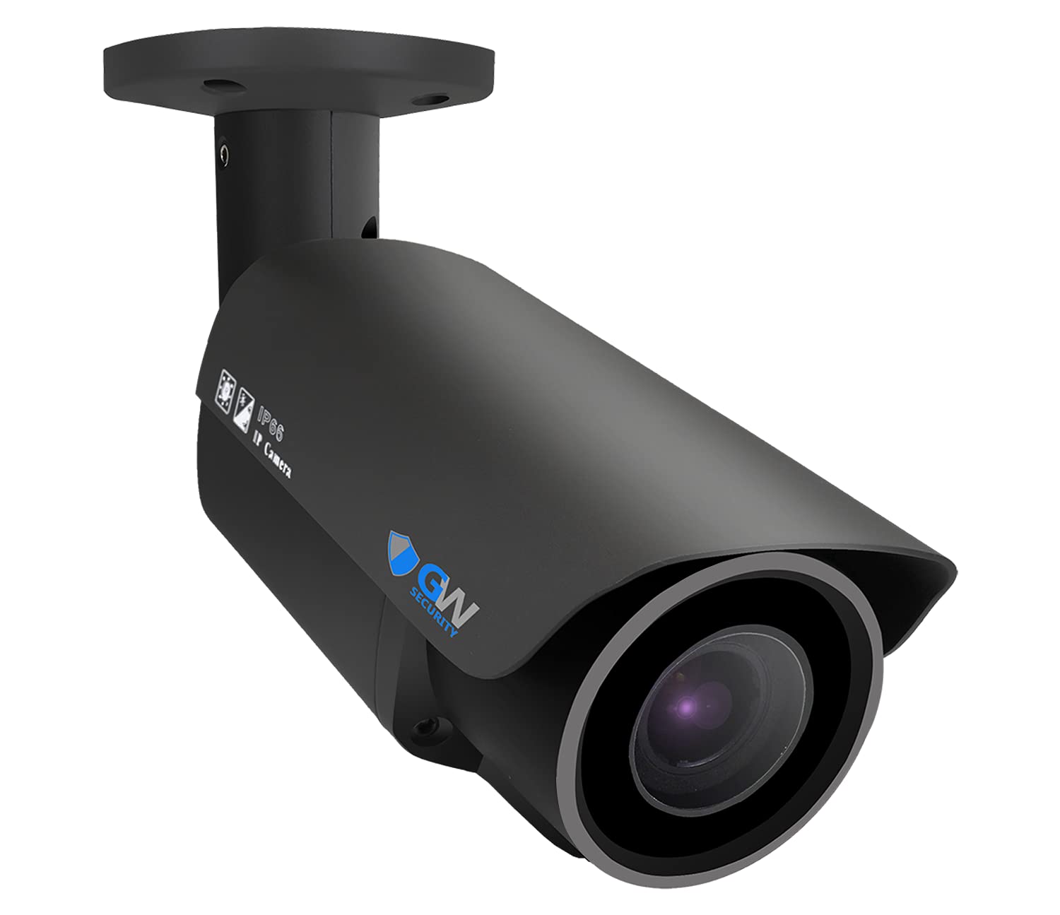 GW Security 16 Channel 4K 8MP Network NVR HD 5MP IP Security Camera System with 16 x 1920P Outdoor 2.8-12 mm 4X Optical Motorized Zoom PoE Bullet Cameras and Pre-installed 4TB HDD