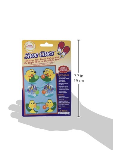 Mom Invented Clues-for Learning Left & Right Shoes