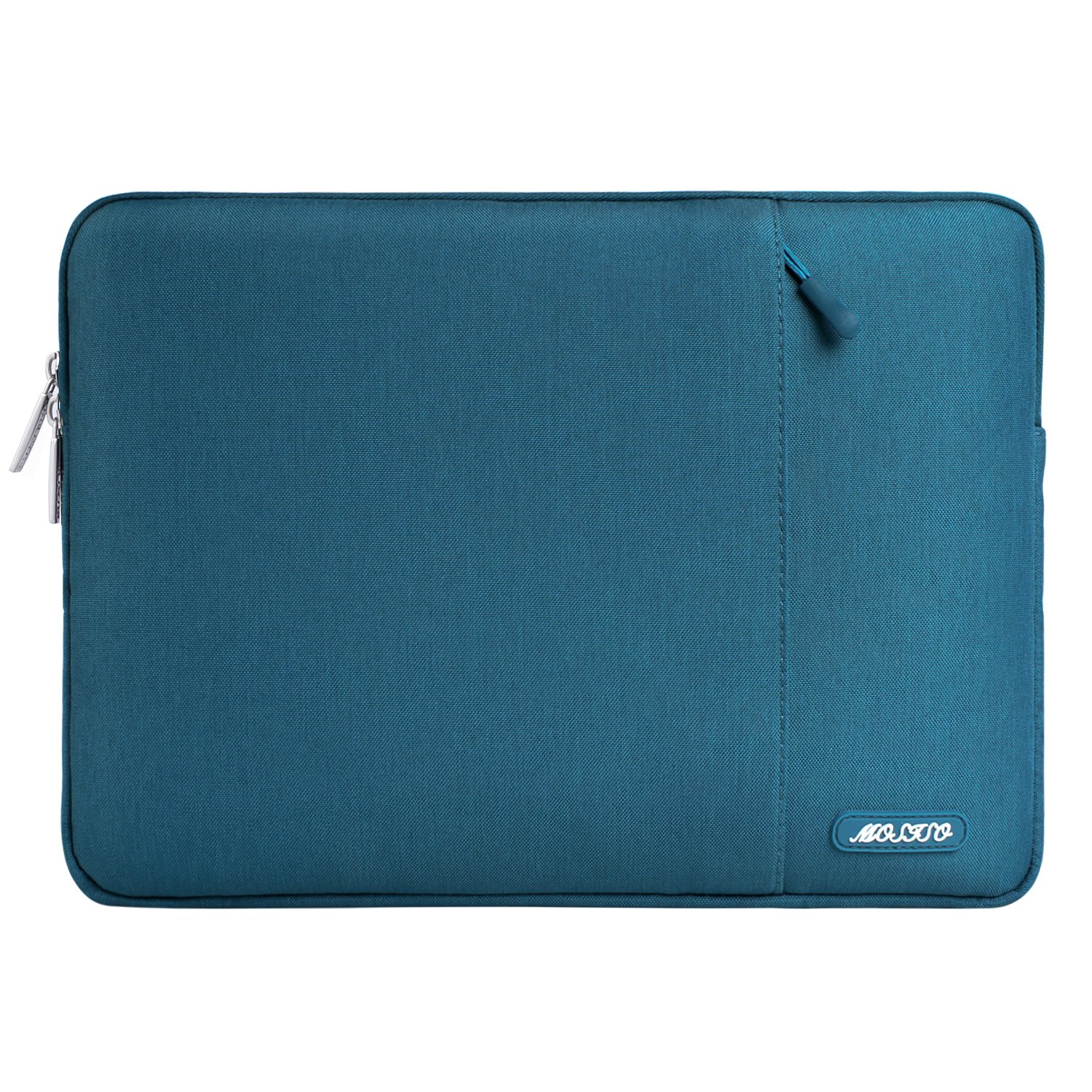 MOSISO Tablet Sleeve Case Compatible with iPad 10th 10.9 inch 2022 / iPad Air 5th 10.9 / iPad Pro 11 M2 / iPad 9/8/7 10.2 / iPad Air 4 10.9/Air 3 10.5 / iPad 9.7, Polyester Vertical Bag, Deep Teal