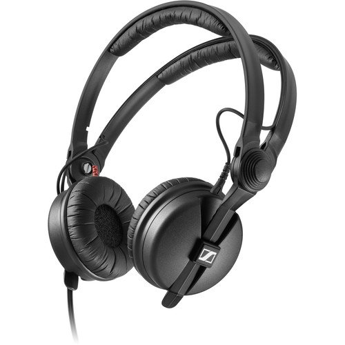 Sennheiser HD 25 Monitor Headphones with Auray Headphone Holder & 10' Extension Cable