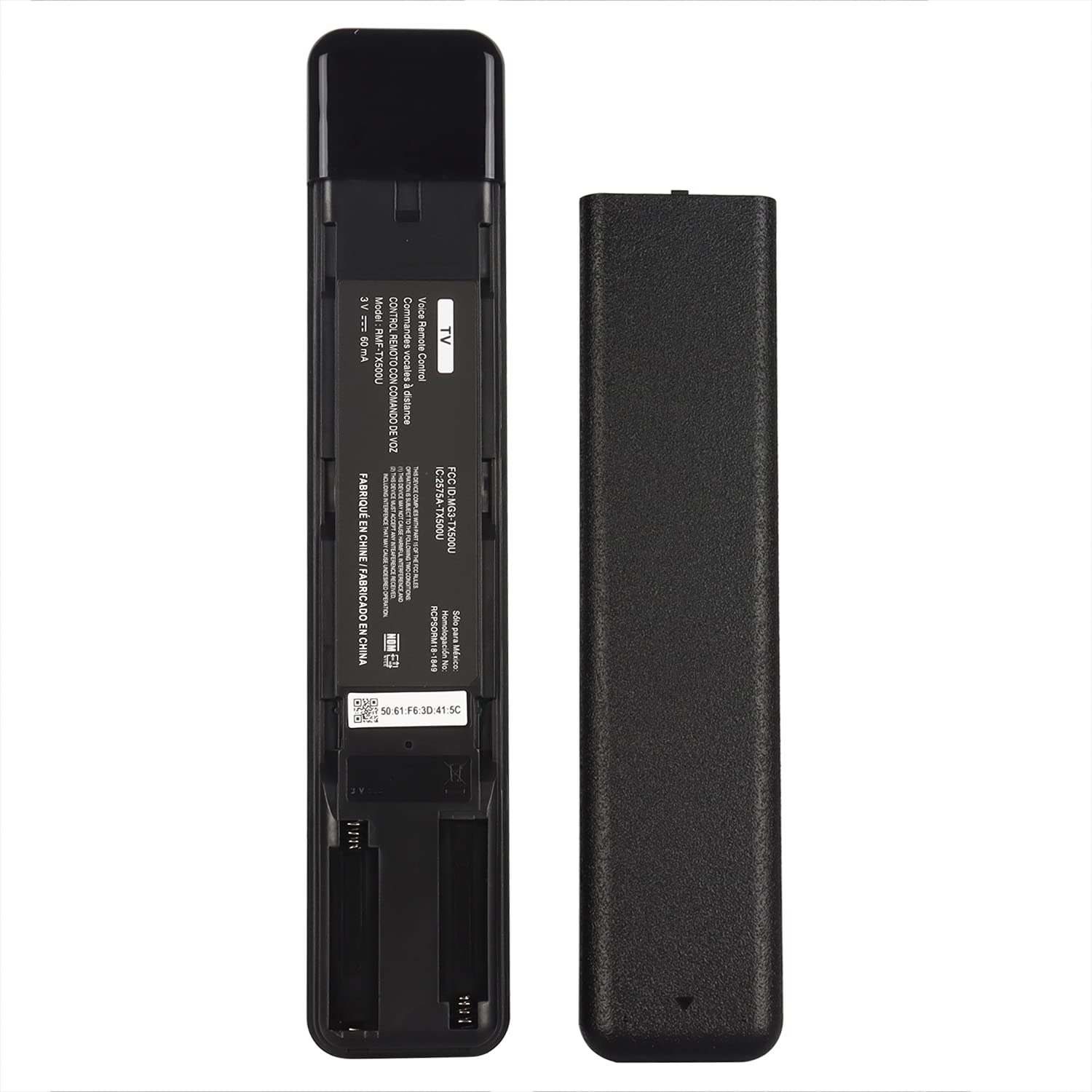 New RMF-TX500U RMFTX500U Voice Remote Control for Sony Smart TV KD55X9500G KD55X9000H KD65X9000H KD75X9500G KD85X9500G KD55X9500H Controller with Two Batteries