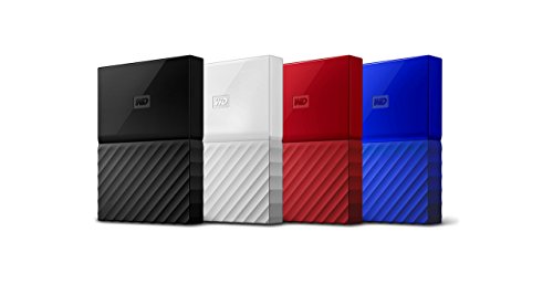 WD 1TB Blue My Passport Portable External Hard Drive - USB 3.0 - WDBYNN0010BBL-WESN (Renewed)