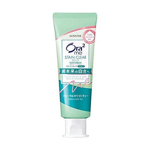 Sunstar Ora2 Me Stain Clear Paste Mild Floral White Tea 125G