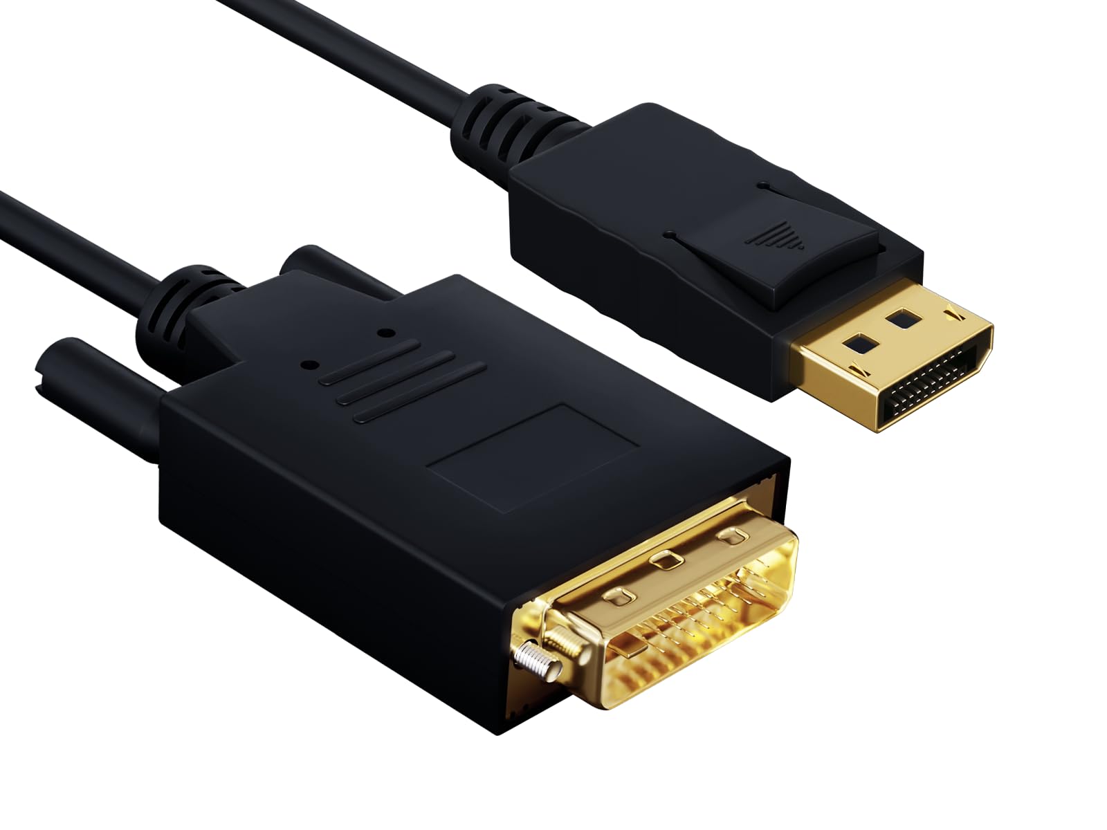 Cable Leader 15 ft Gold Plated Premium DisplayPort to DVI Cable 28 AWG